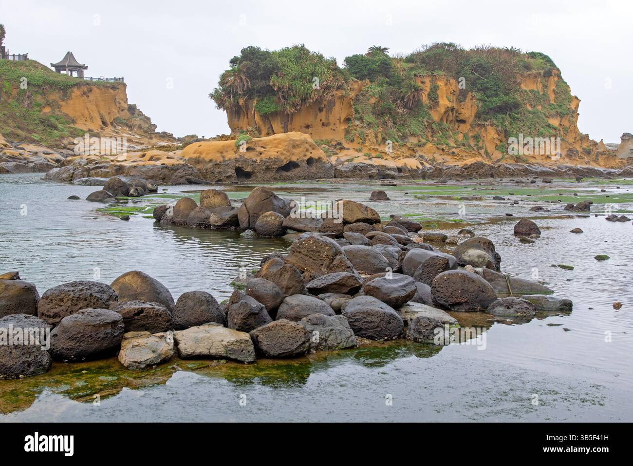 Coast at Heping Island Park Stock Photo - Alamy