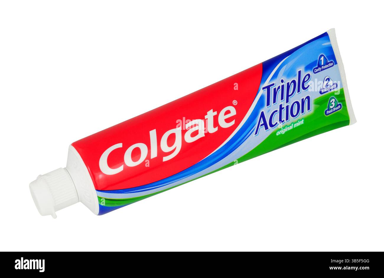 Colgate triple action original mint flavour toothpaste in a 100ml pack ...