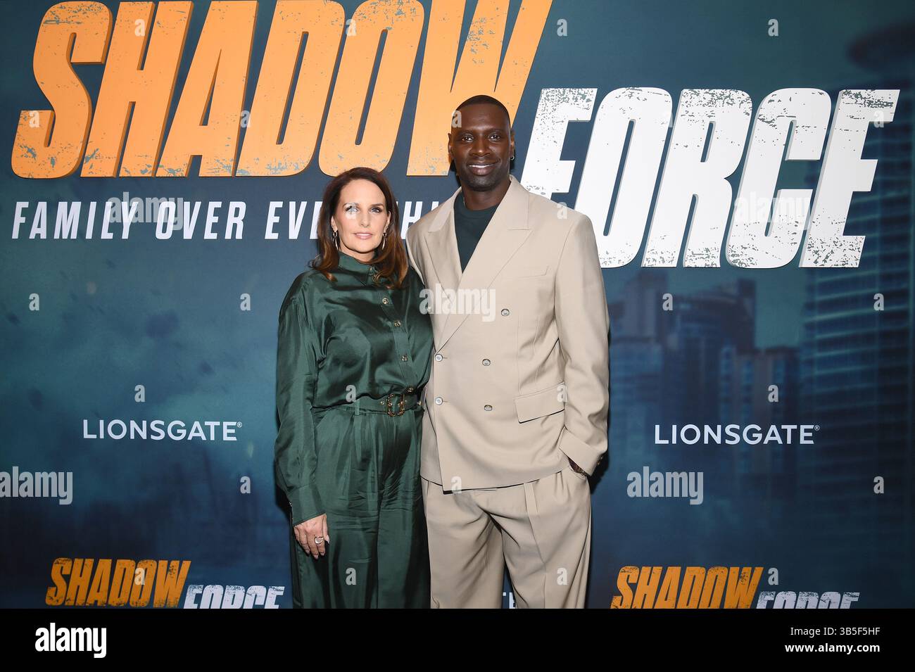 New York, USA. 01st May, 2025. (L-R) Helene Sy and French actor Omar Sy ...
