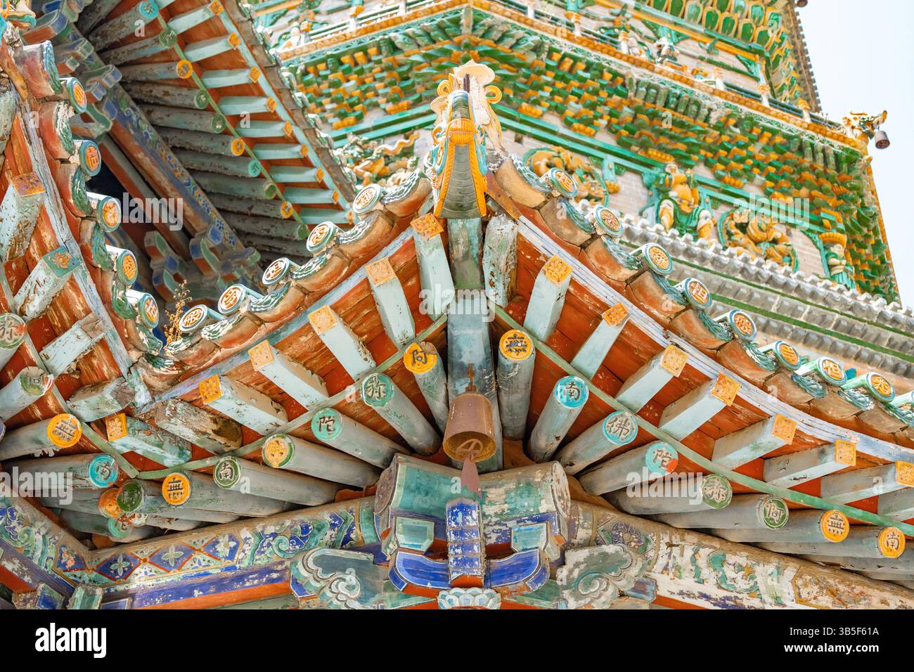 The Hall of the Holy Mother in Jinci Temple, Taiyuan, Shanxi: One of ...