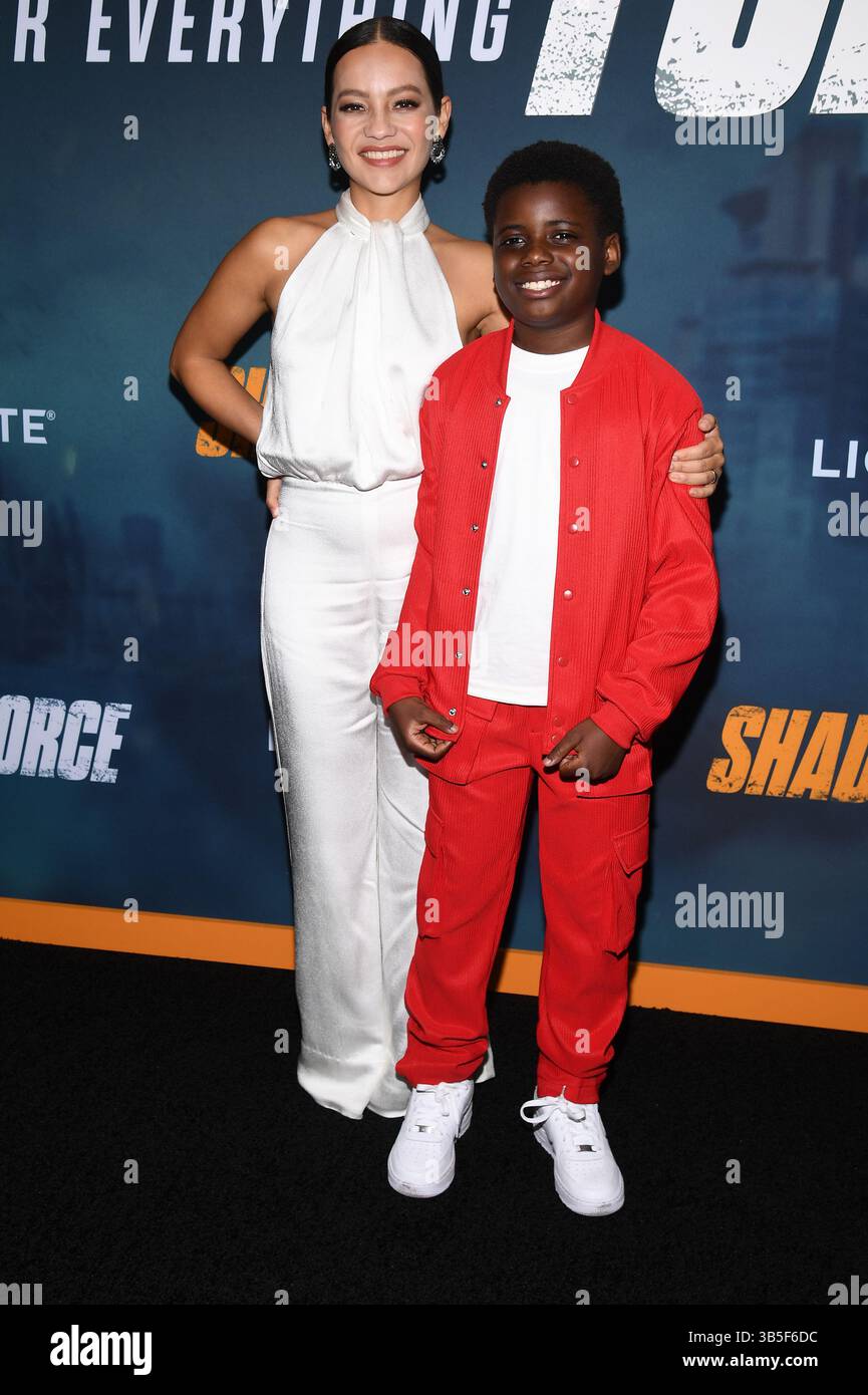 New York, USA. 01st May, 2025. (L-R) Natalia Reyes and Jahleel Kamara ...