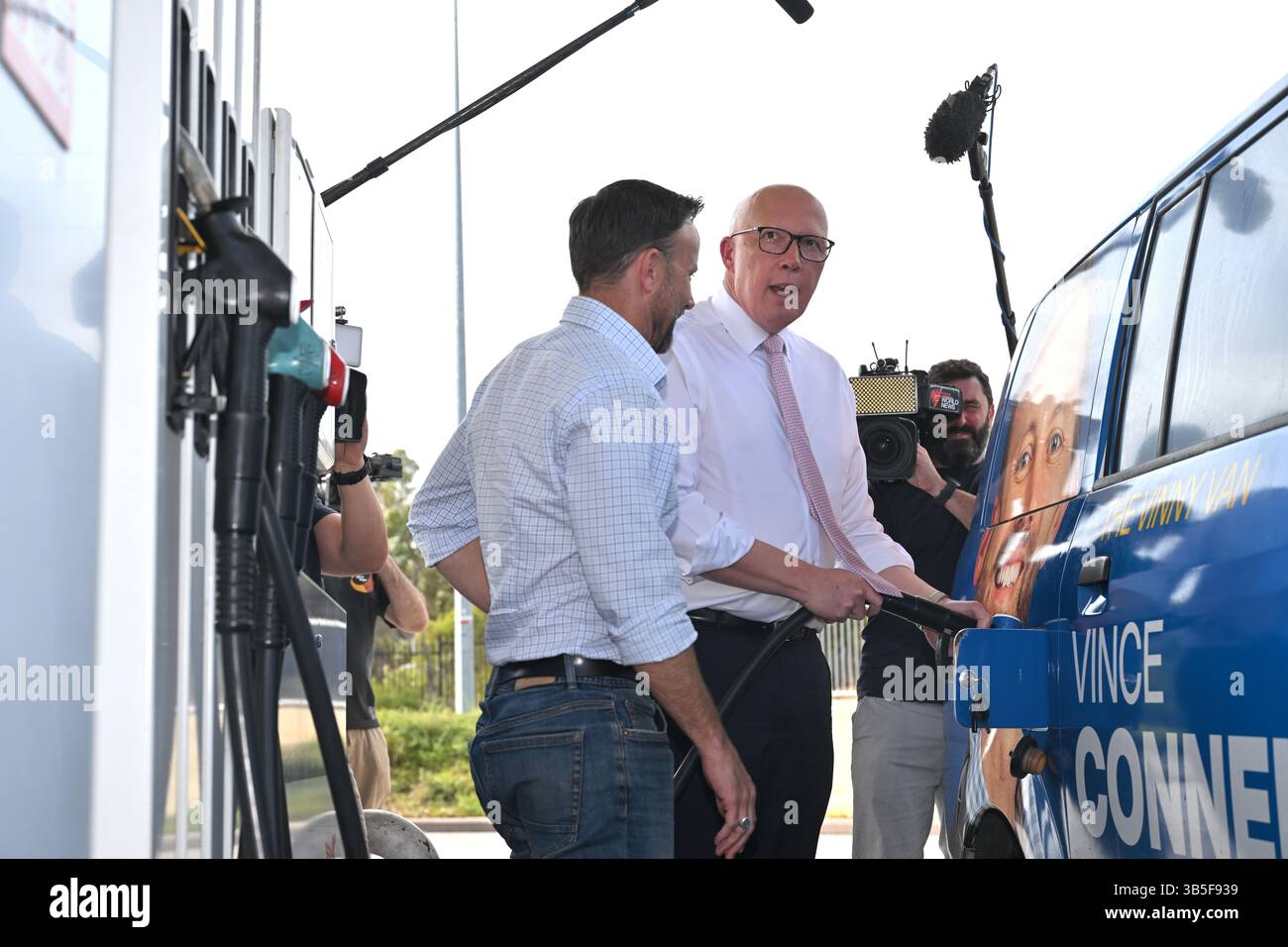 Perth, Australia. 02nd May, 2025. Leader of the Opposition Peter Dutton ...
