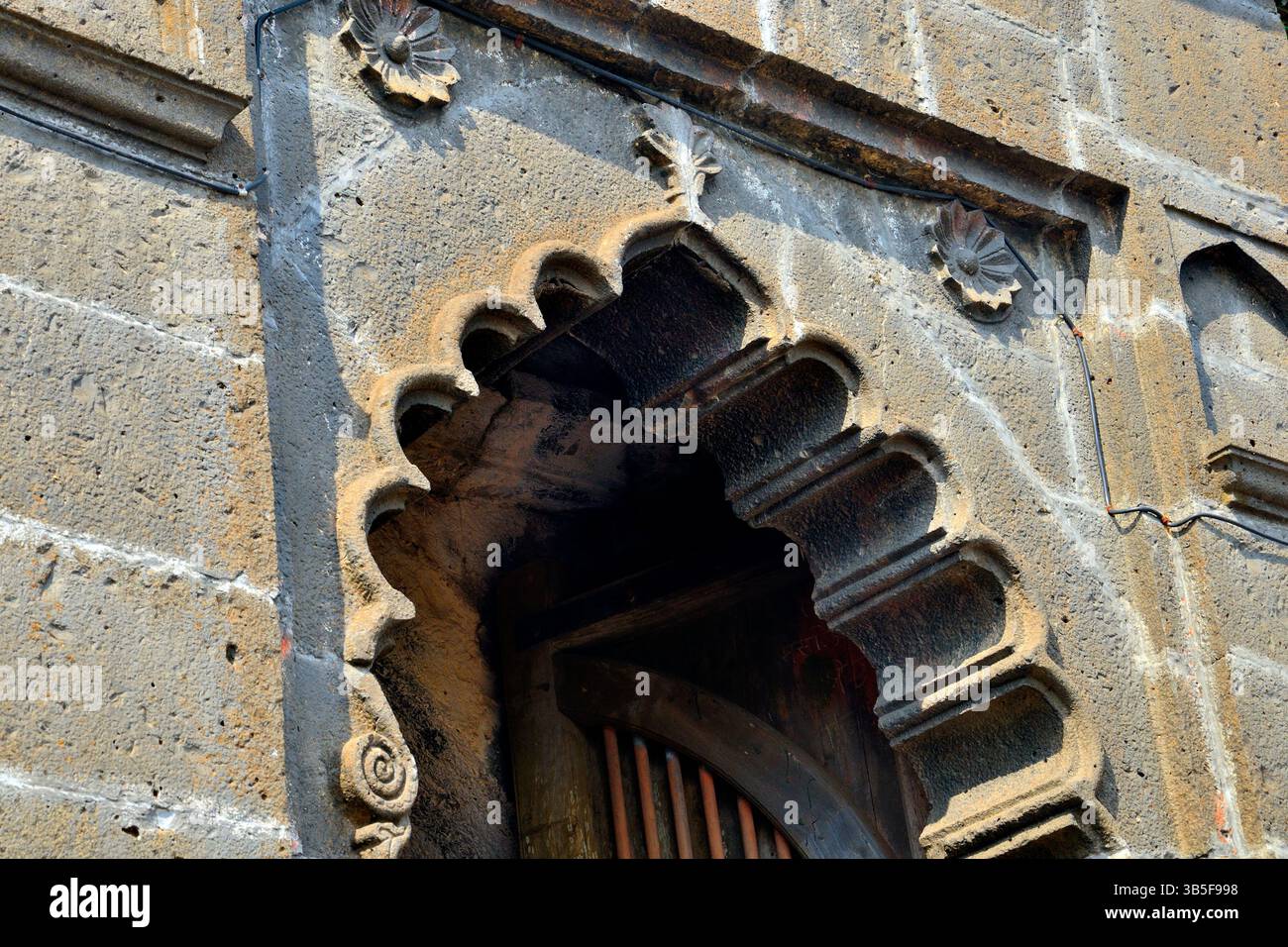 Partial view of Yamai Devi Mandir, Aundh, near Satara, Maharashtra ...