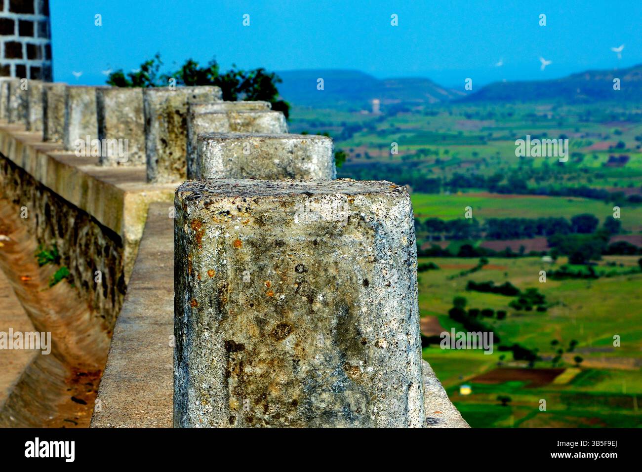 Partial view of Yamai Devi Mandir, Aundh, near Satara, Maharashtra ...