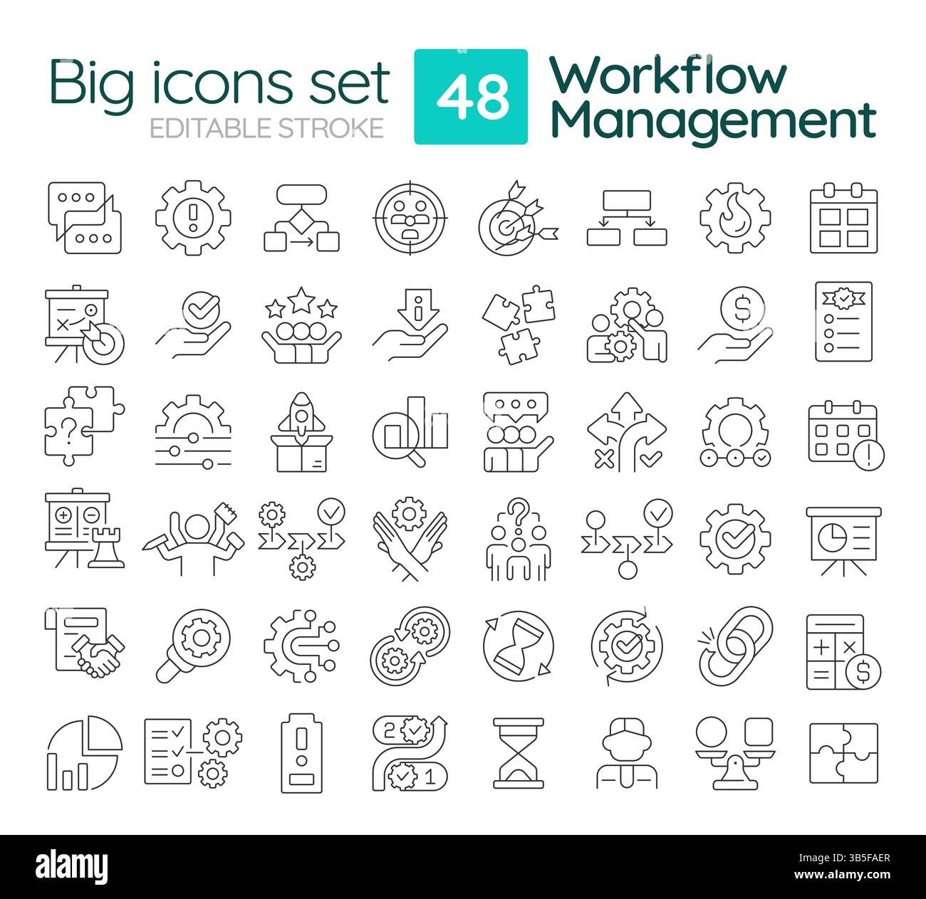Corporate workflow symbols hi-res stock photography and images - Alamy