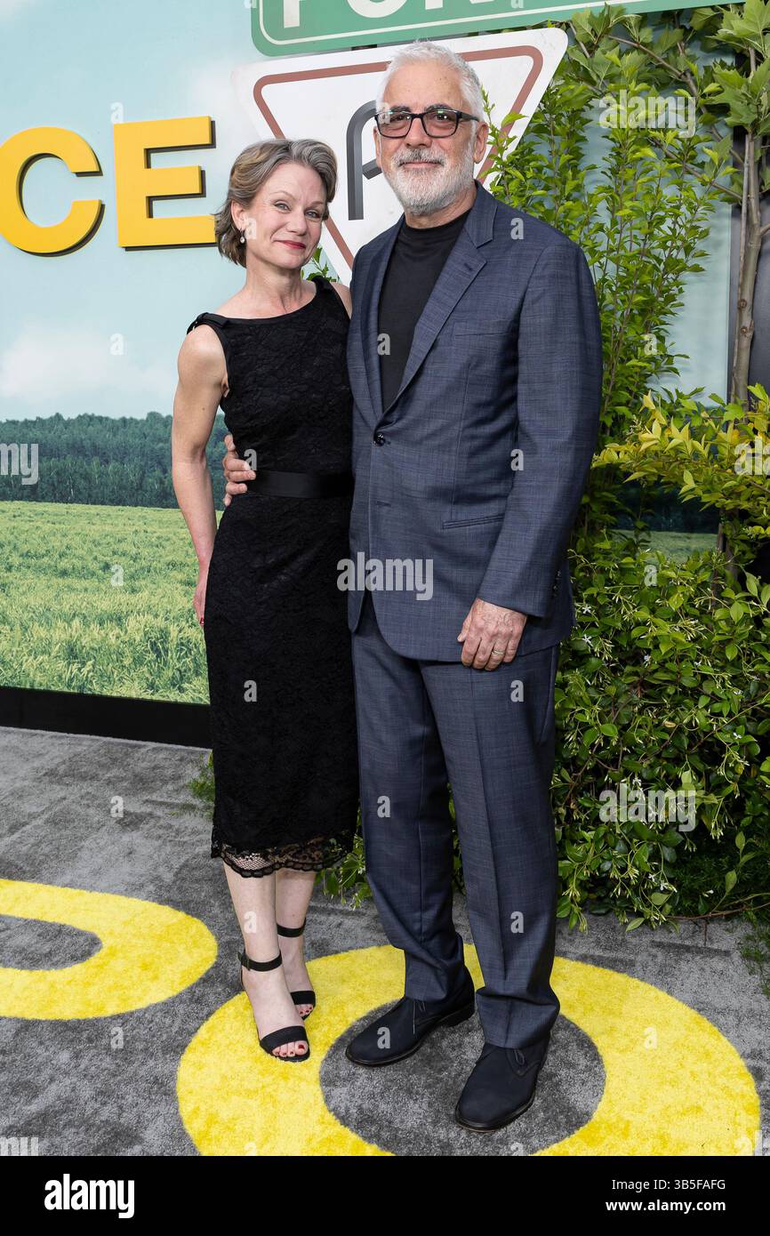 Los Angeles, USA. 01st May, 2025. Michelle Dunker and Adam Arkin attend ...