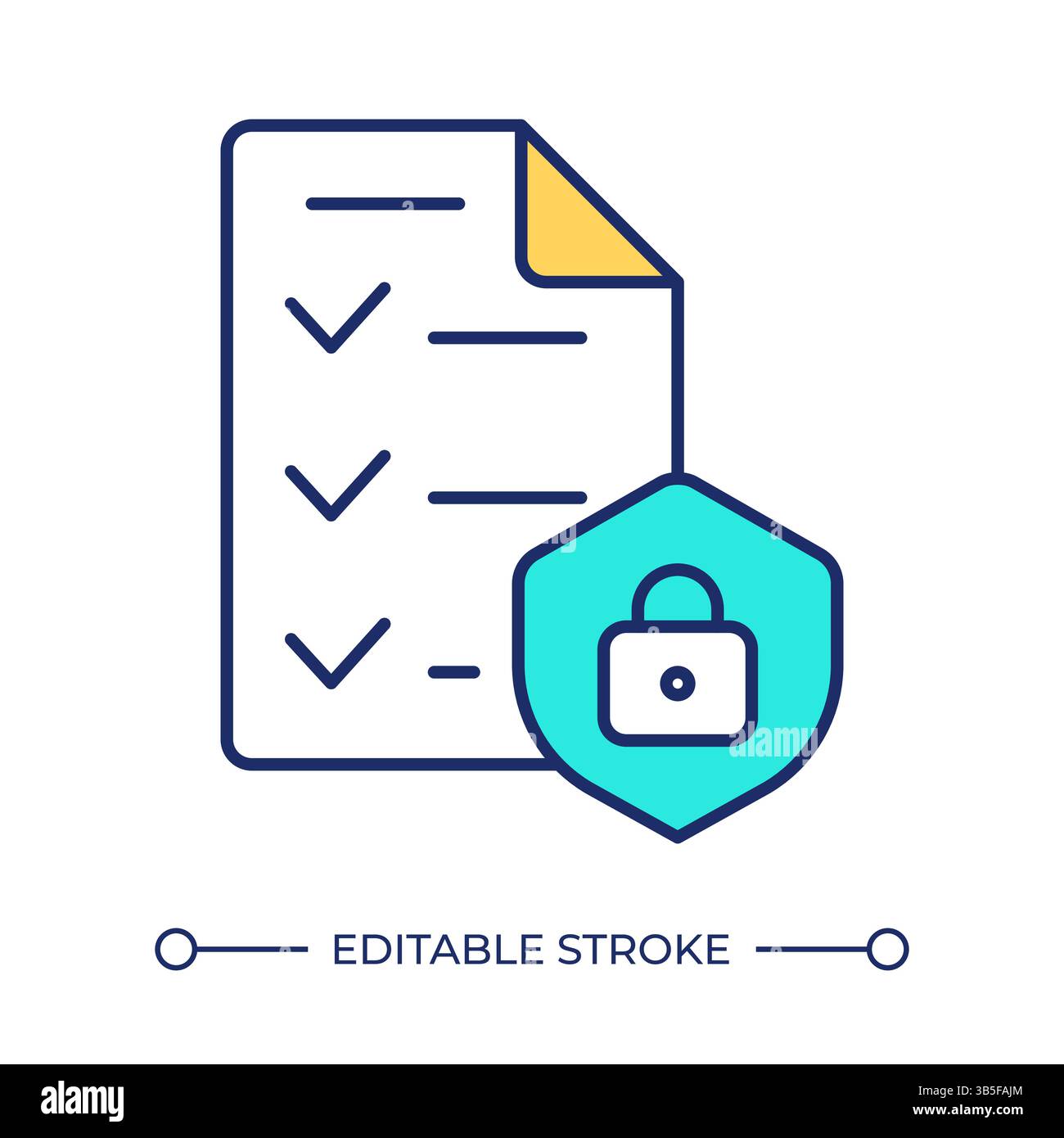 Restricted internet access concept Stock Vector Images - Alamy