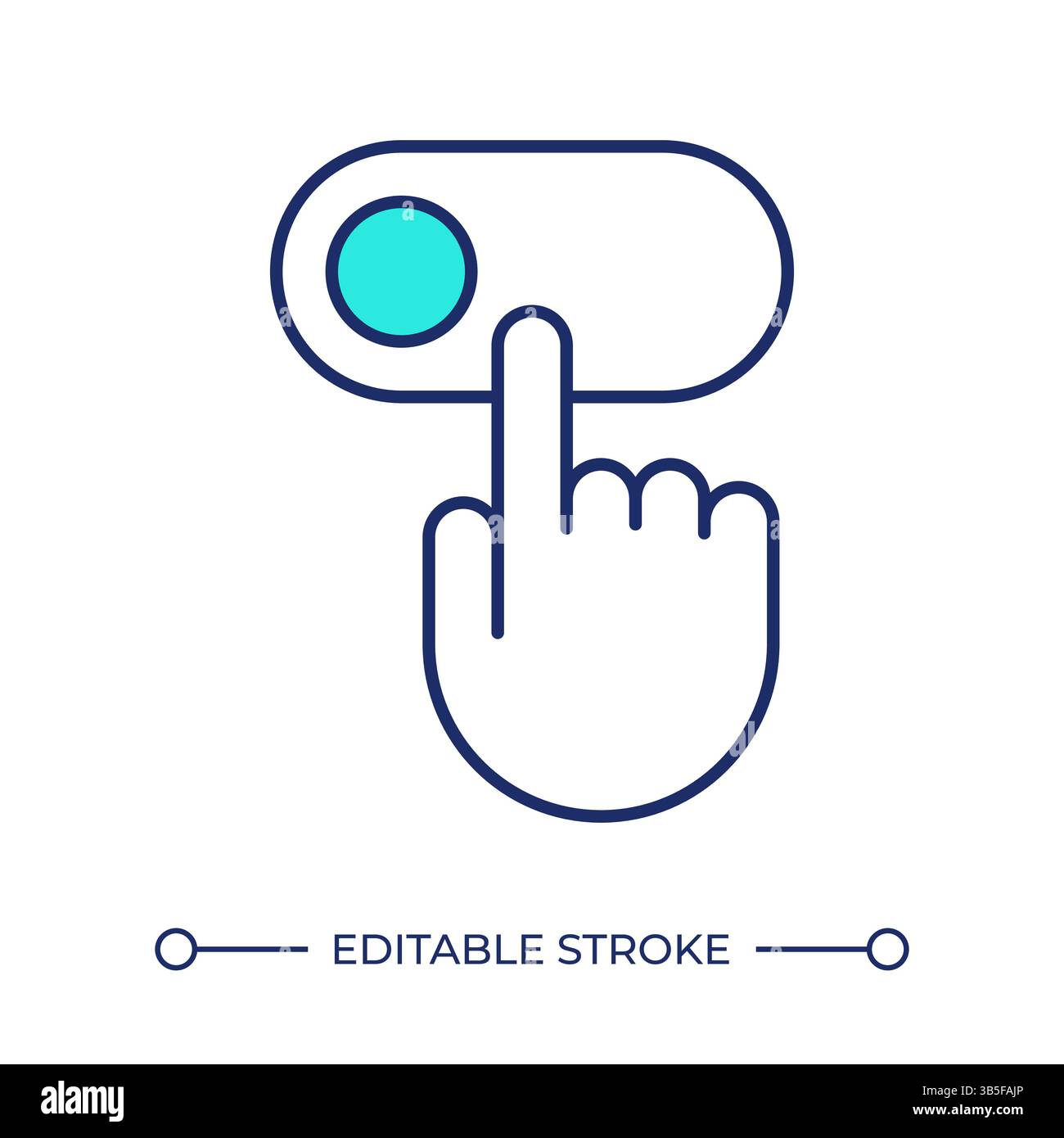 Permission settings Stock Vector Images - Alamy