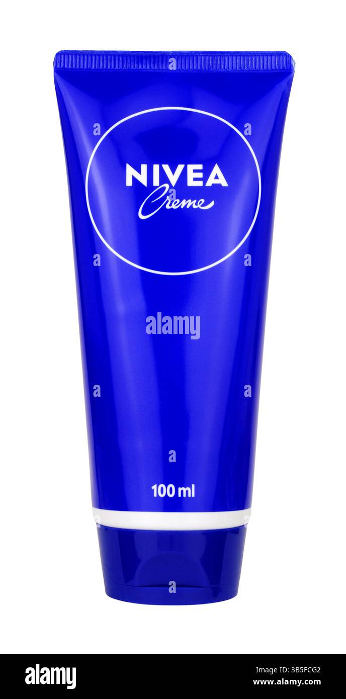 Nivea original moisturiser skincare crème in a 100ml tube Stock Photo ...