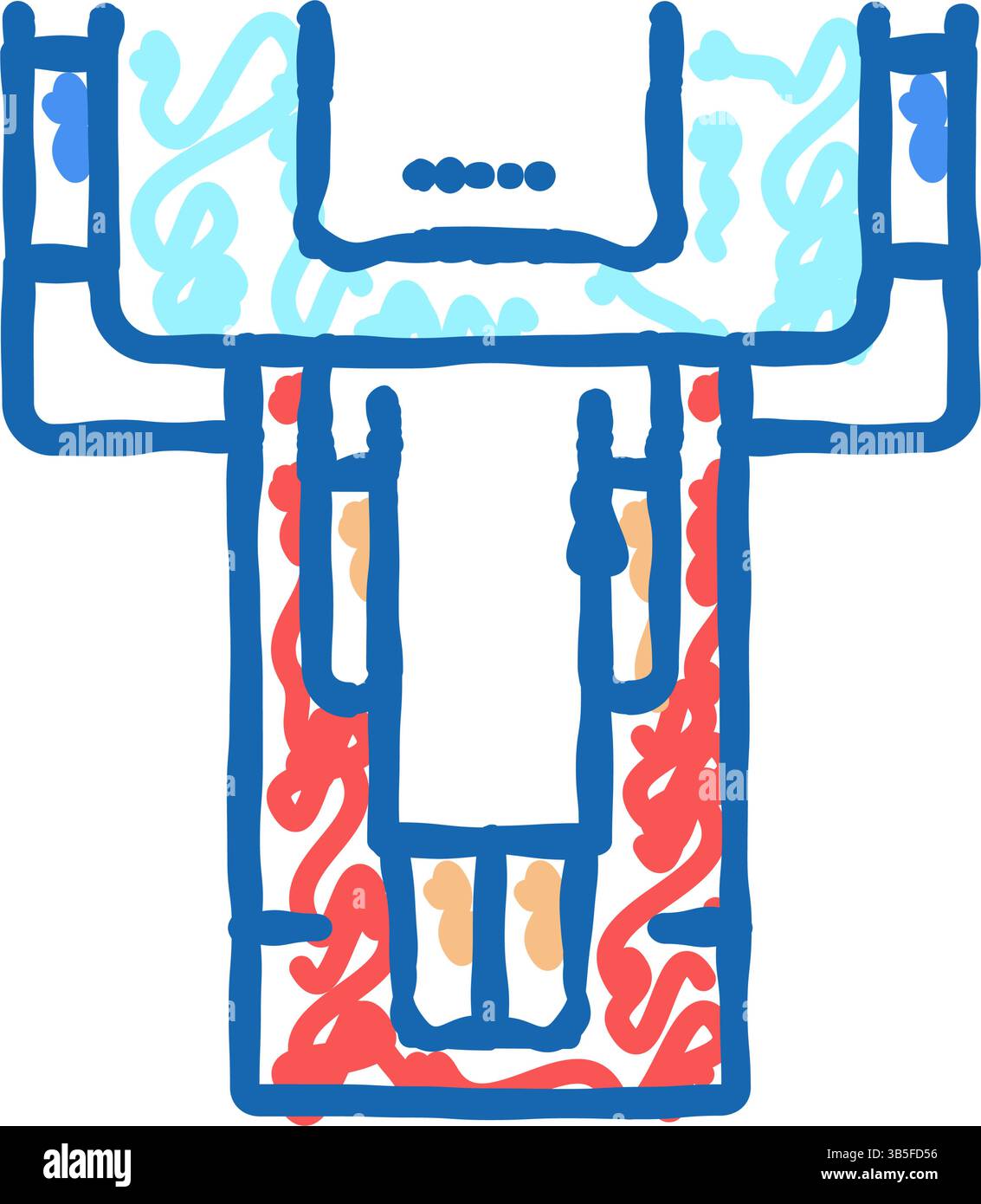 ct scan radiology icon doodle illustration Stock Vector Image & Art - Alamy