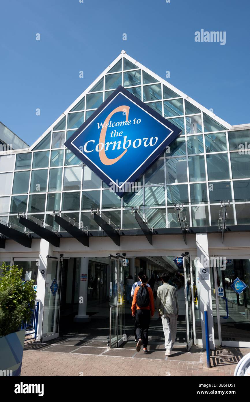 The Cornbow Shopping Centre, Halesowen, West Midlands, England, UK ...