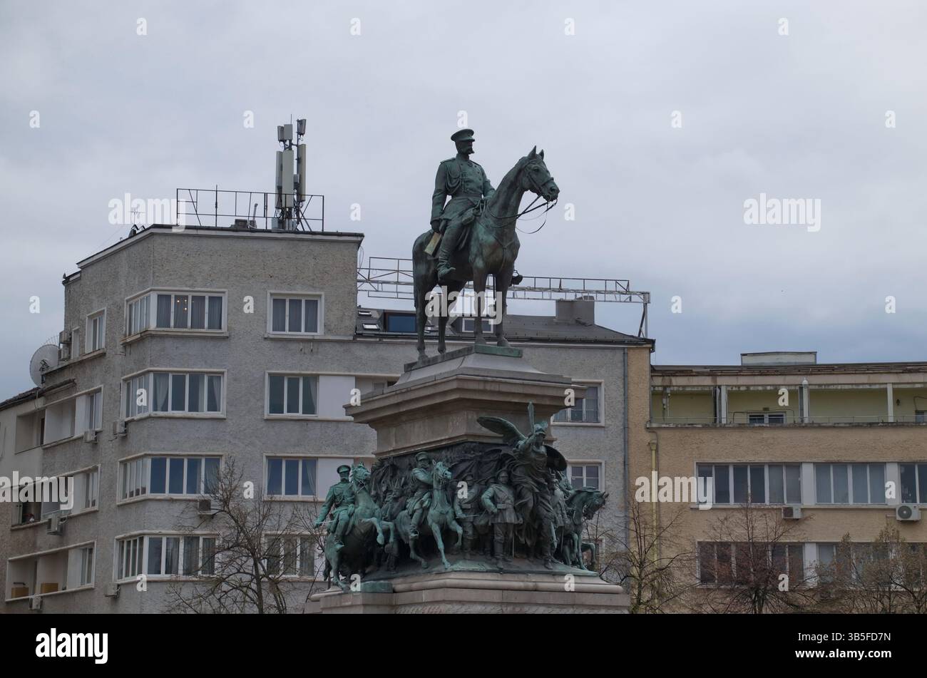 Monument to the King Liberator, to the Russian King Alexander II, built ...