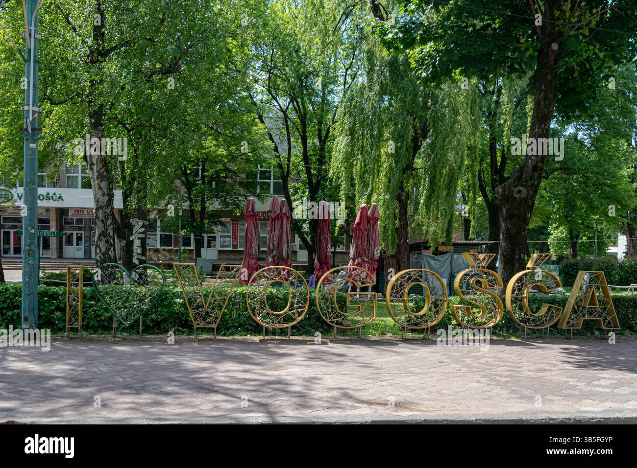 Bosnia road sign hi-res stock photography and images - Alamy
