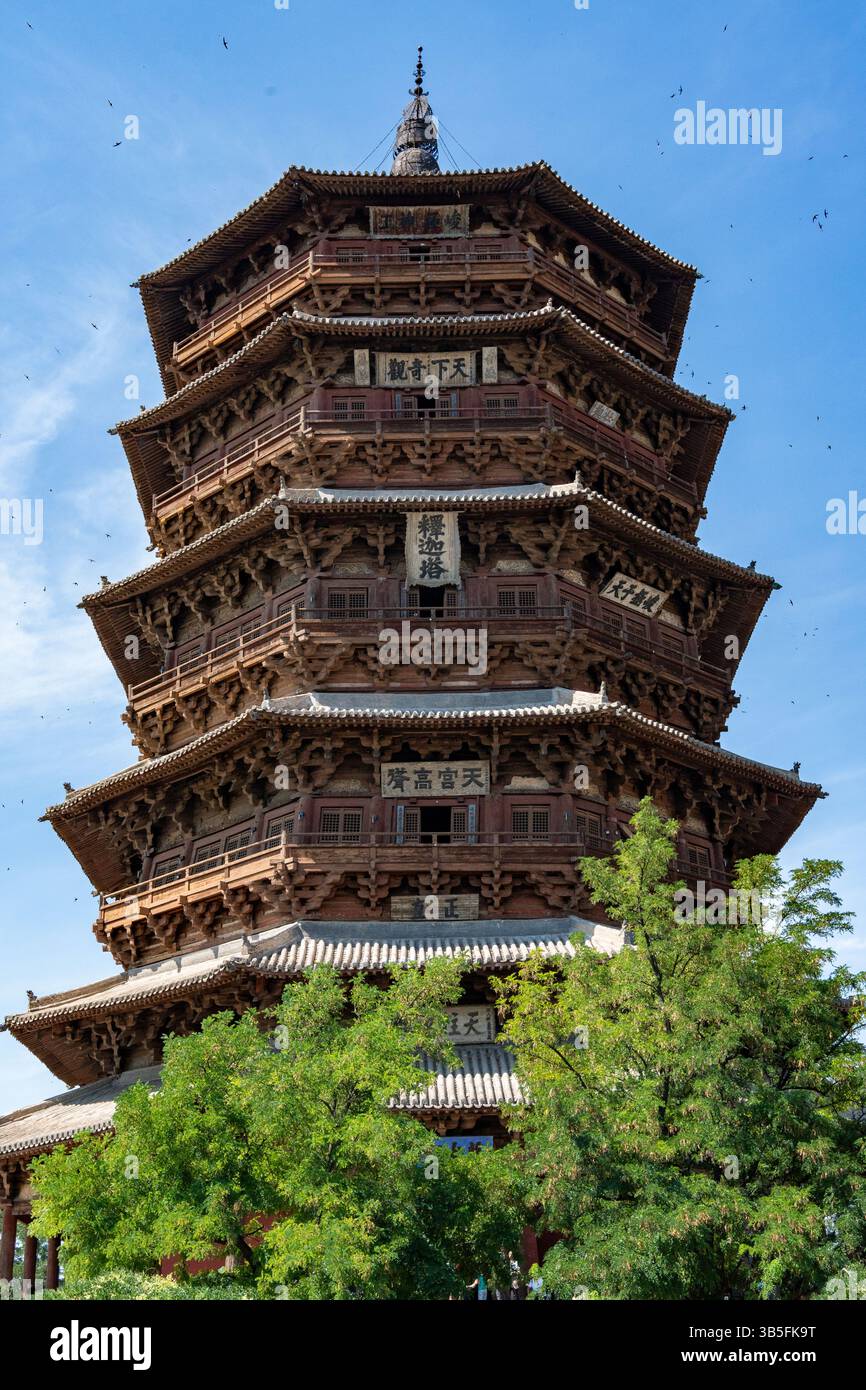 The Hall of the Holy Mother in Jinci Temple, Taiyuan, Shanxi: One of ...