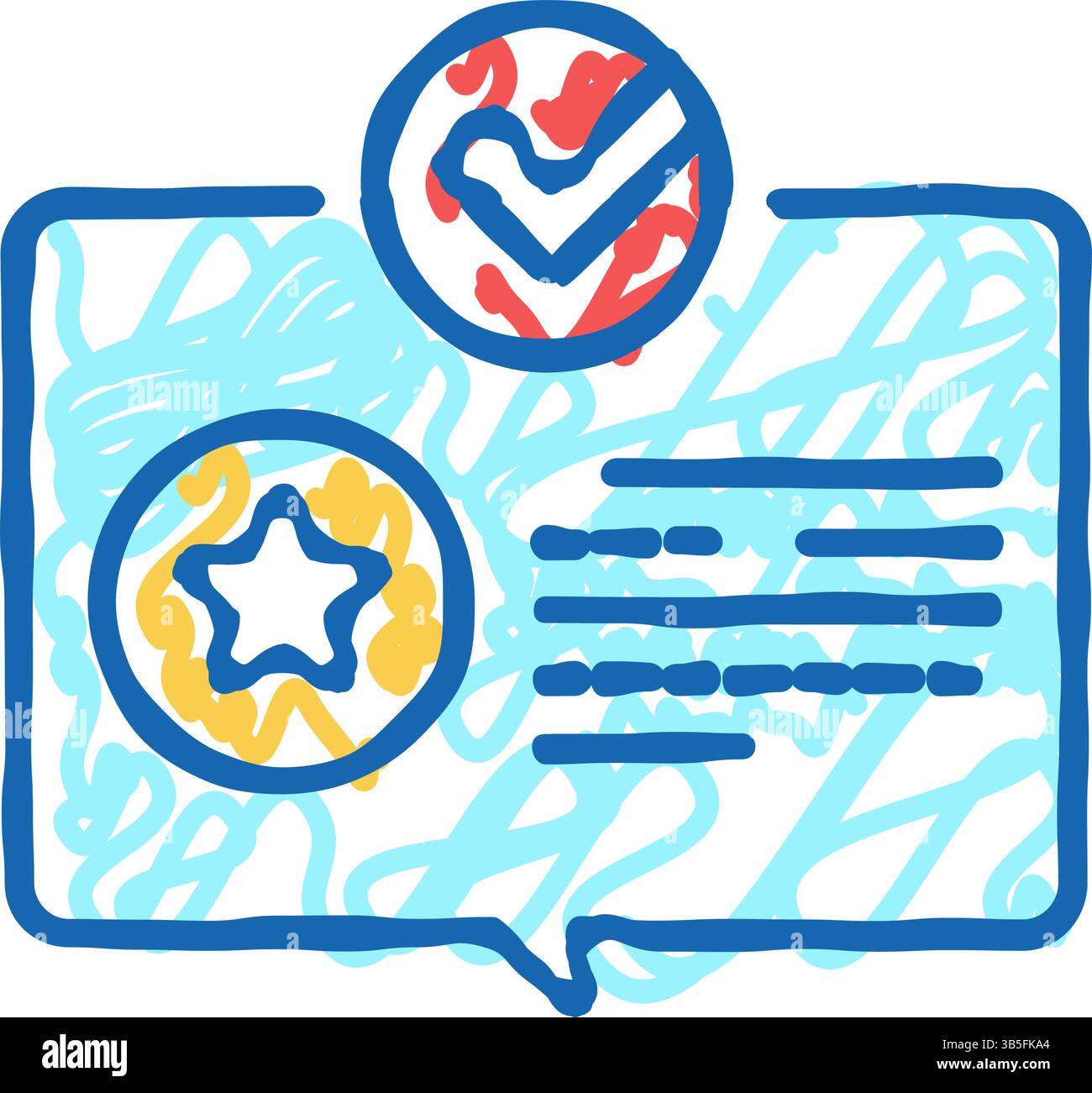 review bonus icon doodle illustration Stock Vector Image & Art - Alamy