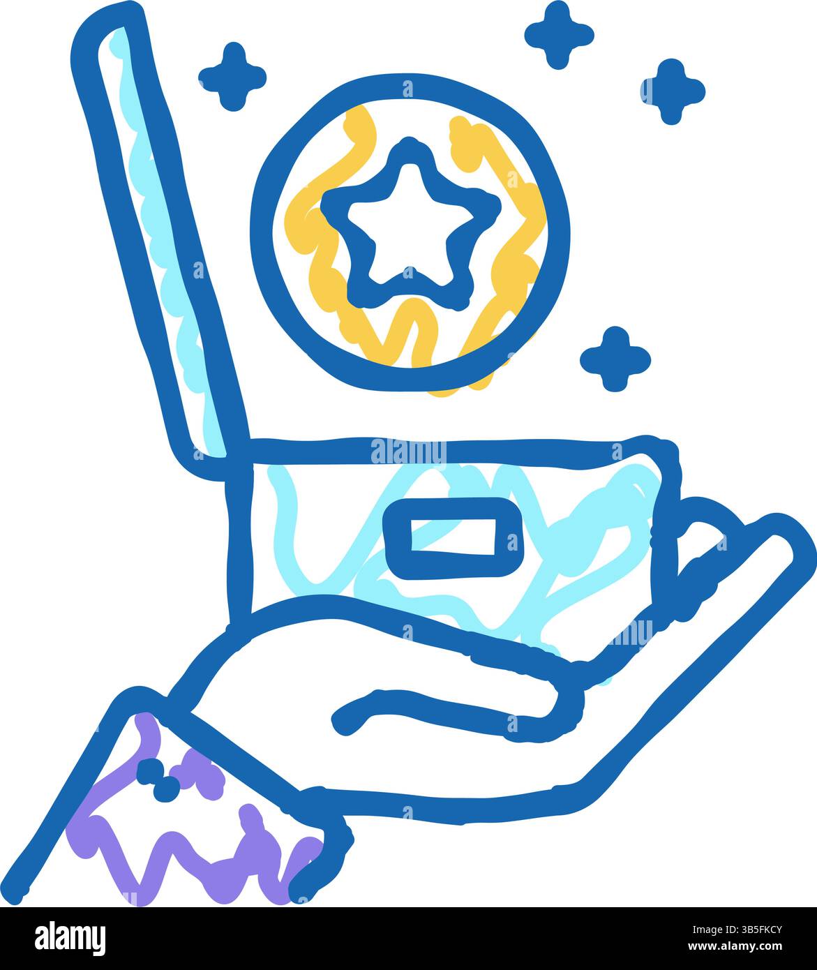 present bonus icon doodle illustration Stock Vector Image & Art - Alamy