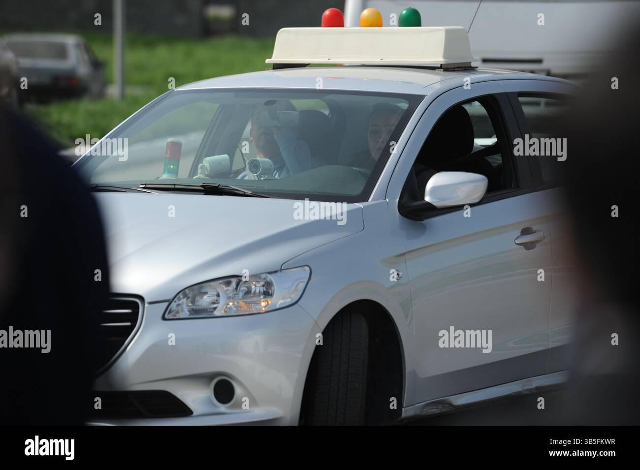 Drivers license exam testing hi-res stock photography and images - Alamy