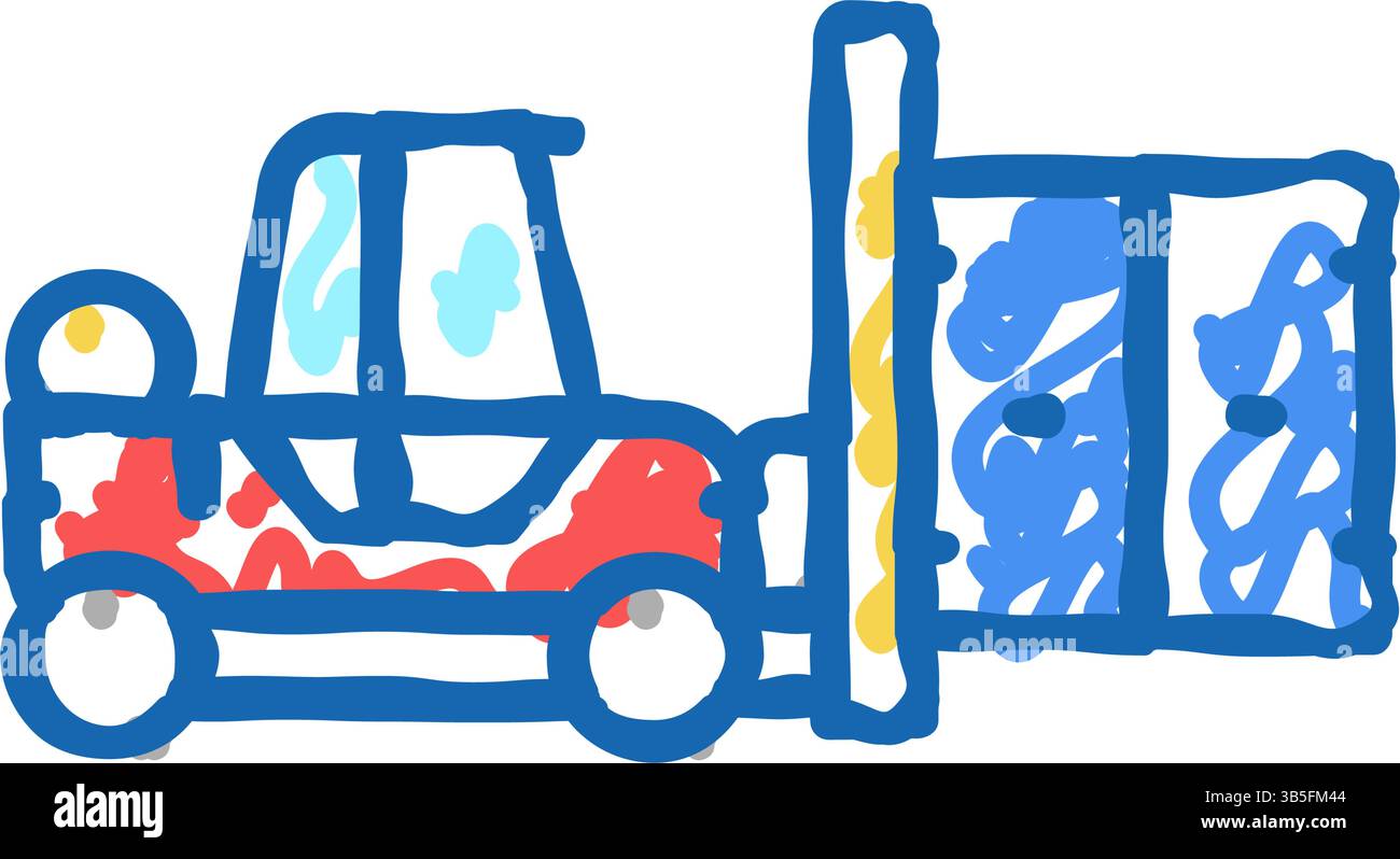 loader port icon doodle illustration Stock Vector Image & Art - Alamy