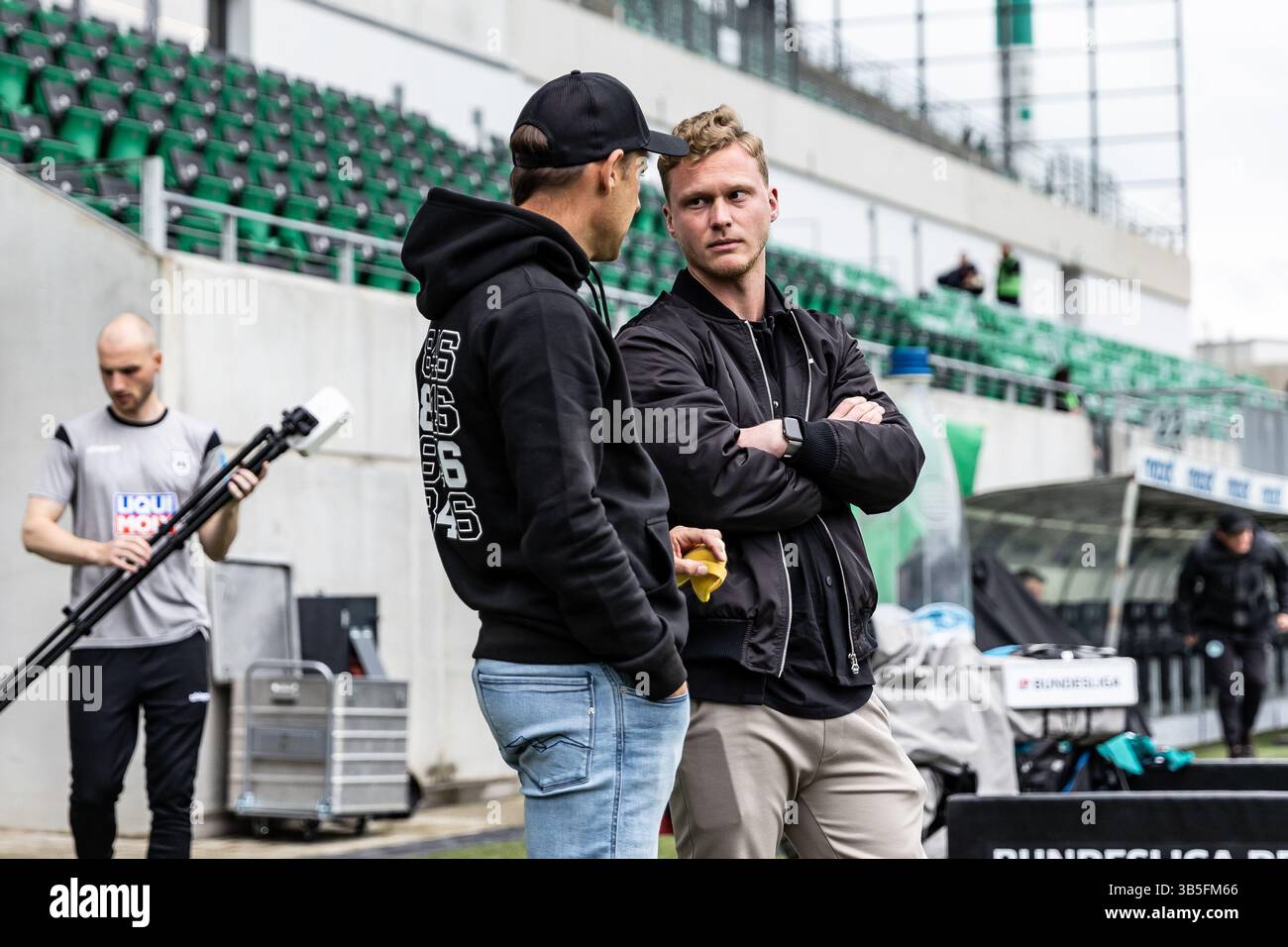 Trainer Robert Lechleiter (SSV Ulm 1846 Fußball), Kaderplaner Michael ...