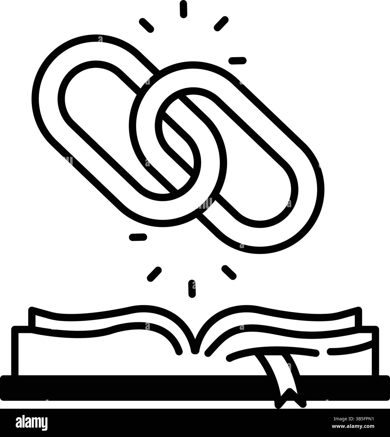 Learning link Stock Vector Images - Alamy