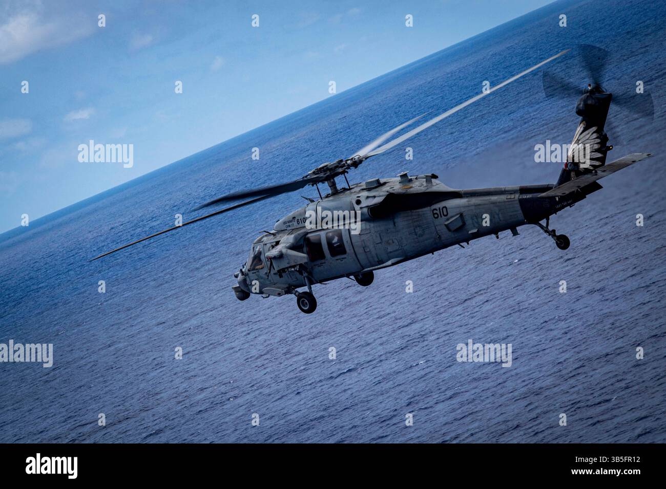 An MH-60S Sea Hawk helicopter from the “Indians” of Helicopter Sea ...