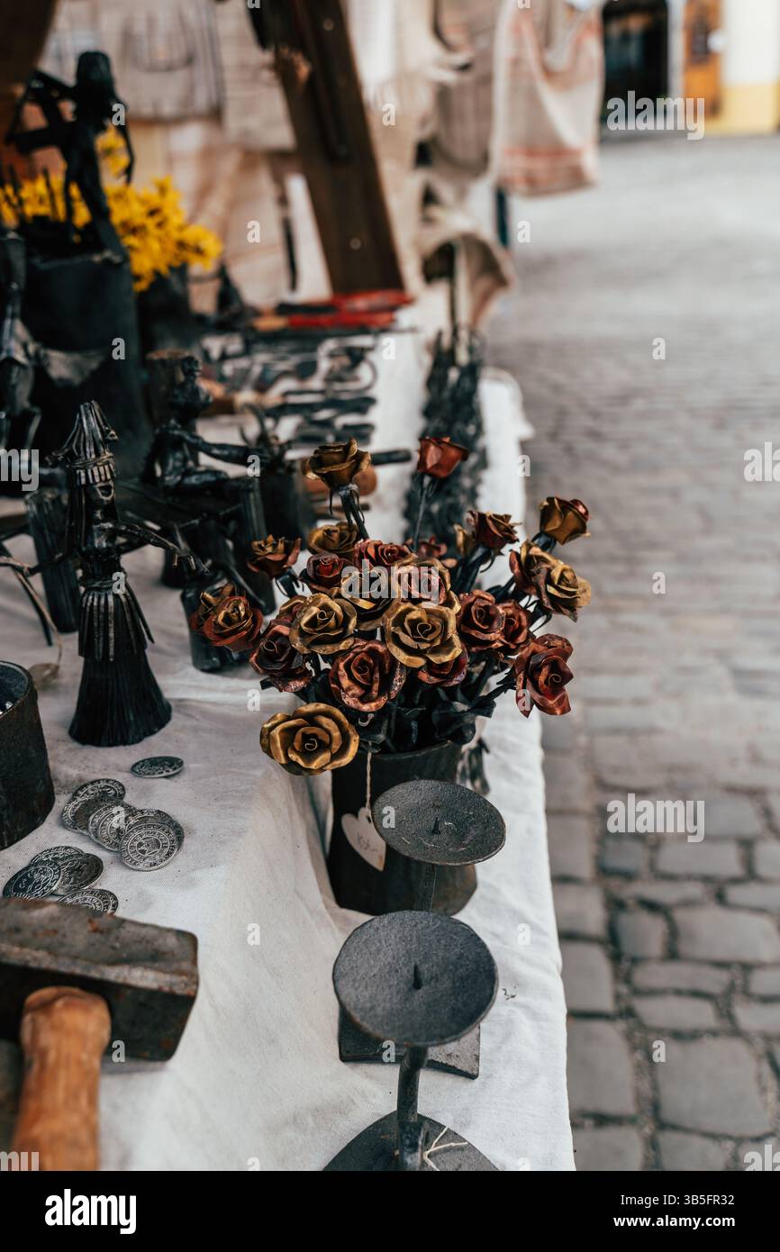 Craft market stall features hi-res stock photography and images - Alamy