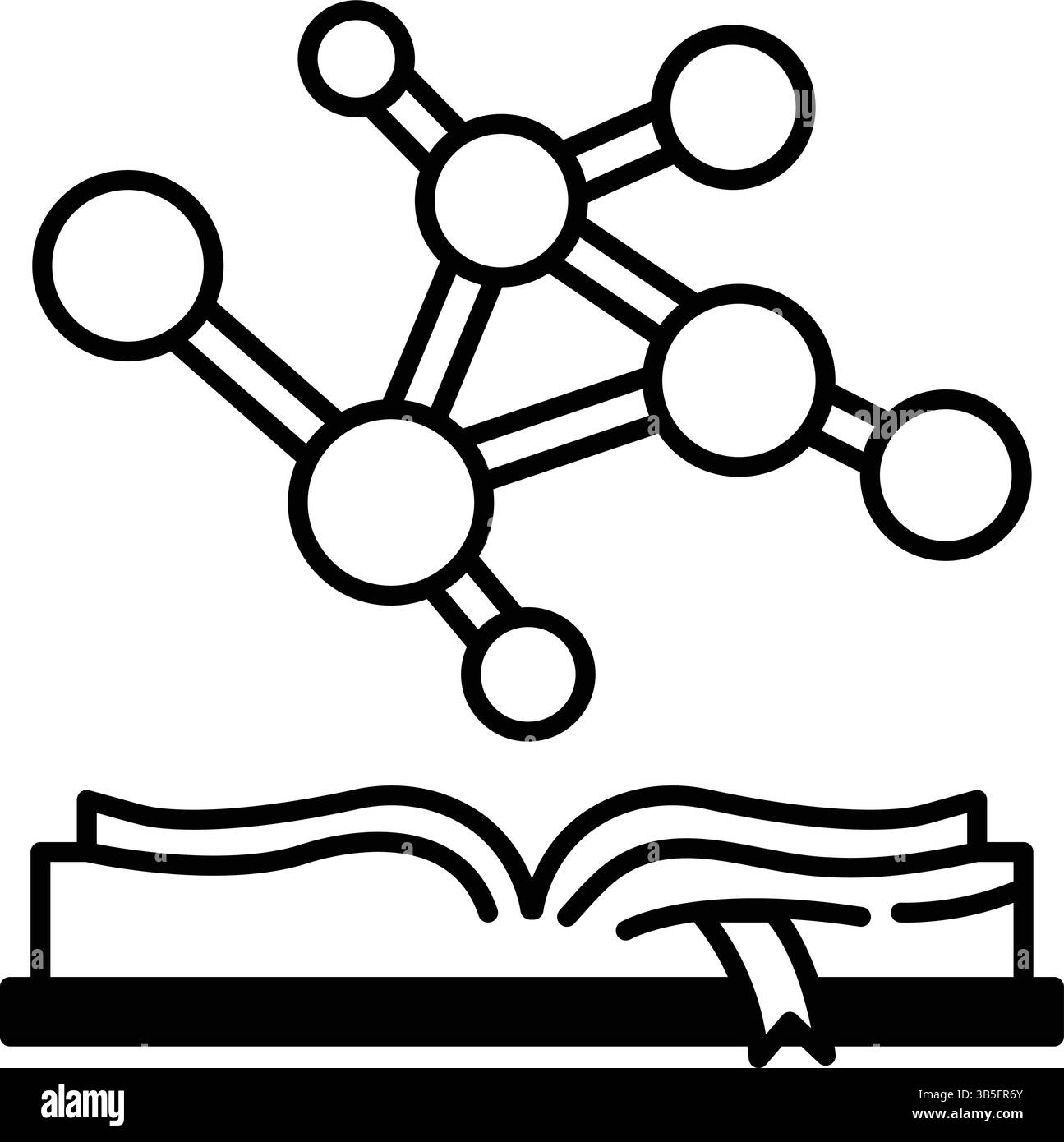 Book molecule drawing on hi-res stock photography and images - Alamy