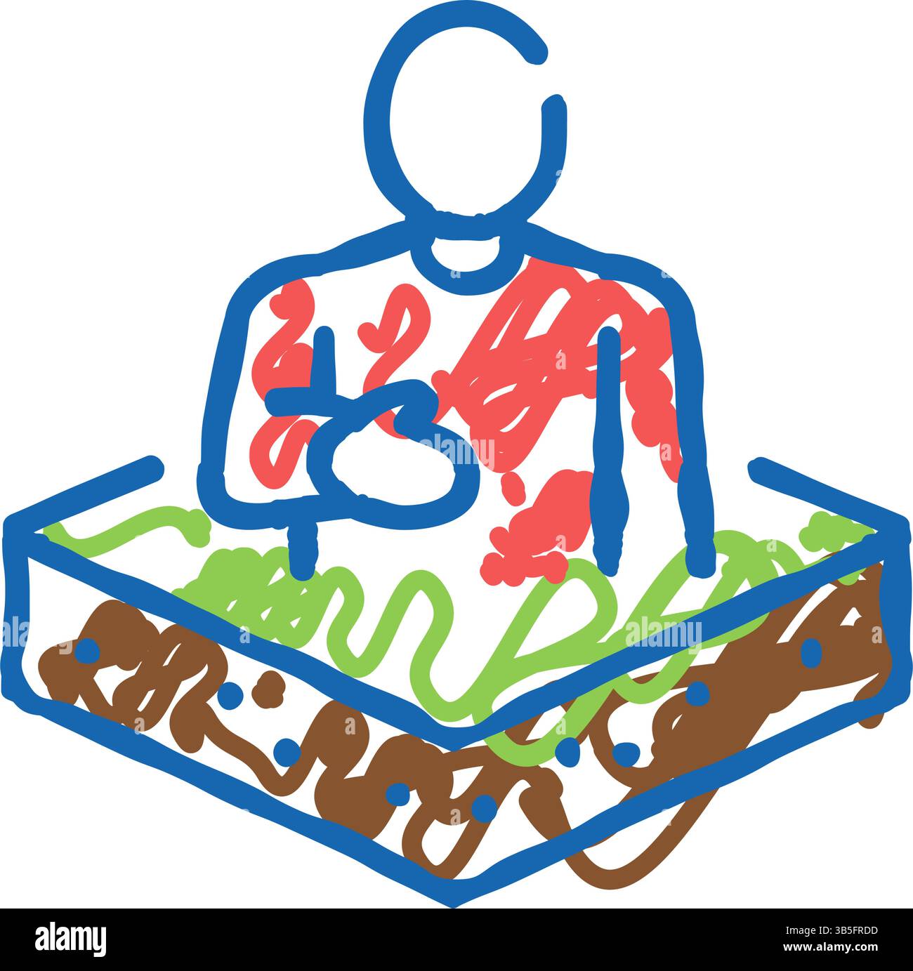 owner land icon doodle illustration Stock Vector Image & Art - Alamy