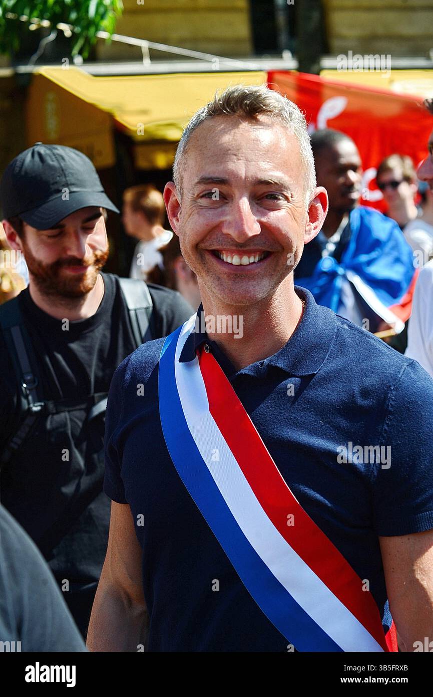 Paris, France. 01st May, 2025. Ian Brossat, PCF senator during May Day ...