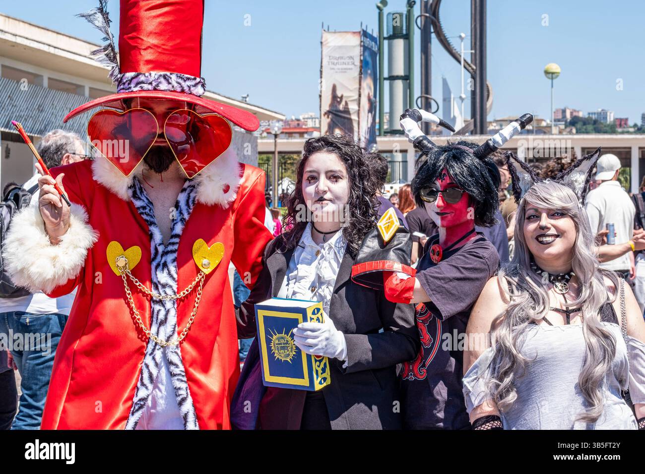 01/05/2025 Naples, this morning the well-known Comicon 2025 event ...