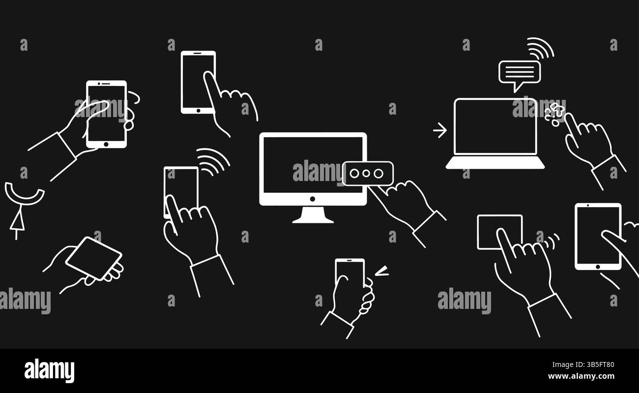 Tech oriented Stock Vector Images - Alamy