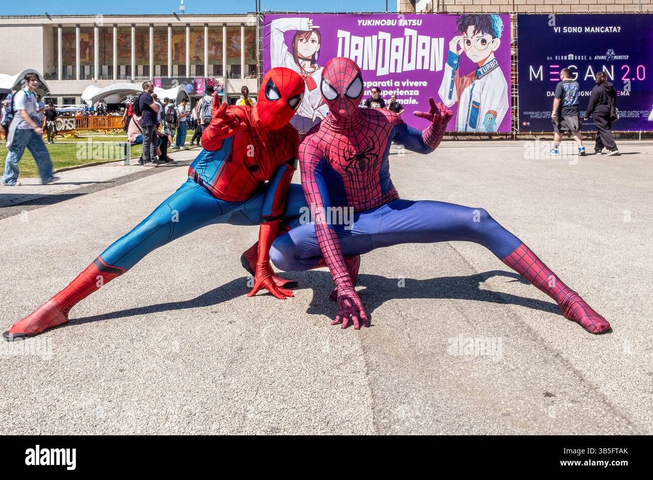 01/05/2025 Naples, this morning the well-known Comicon 2025 event ...