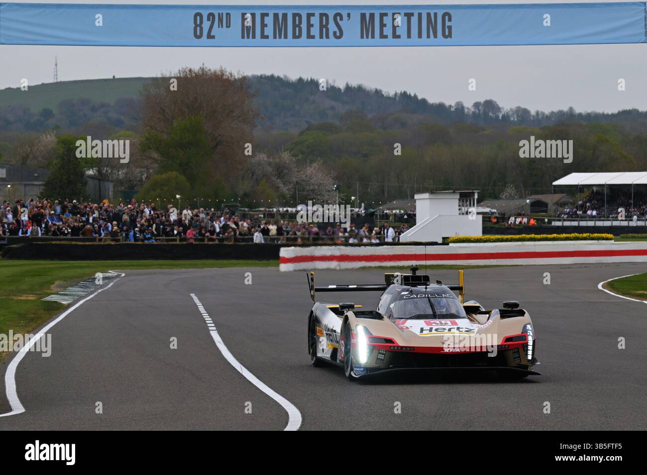 Alex Lynn at the wheel of the JOTA Cadillac V-Series R, constructed to ...