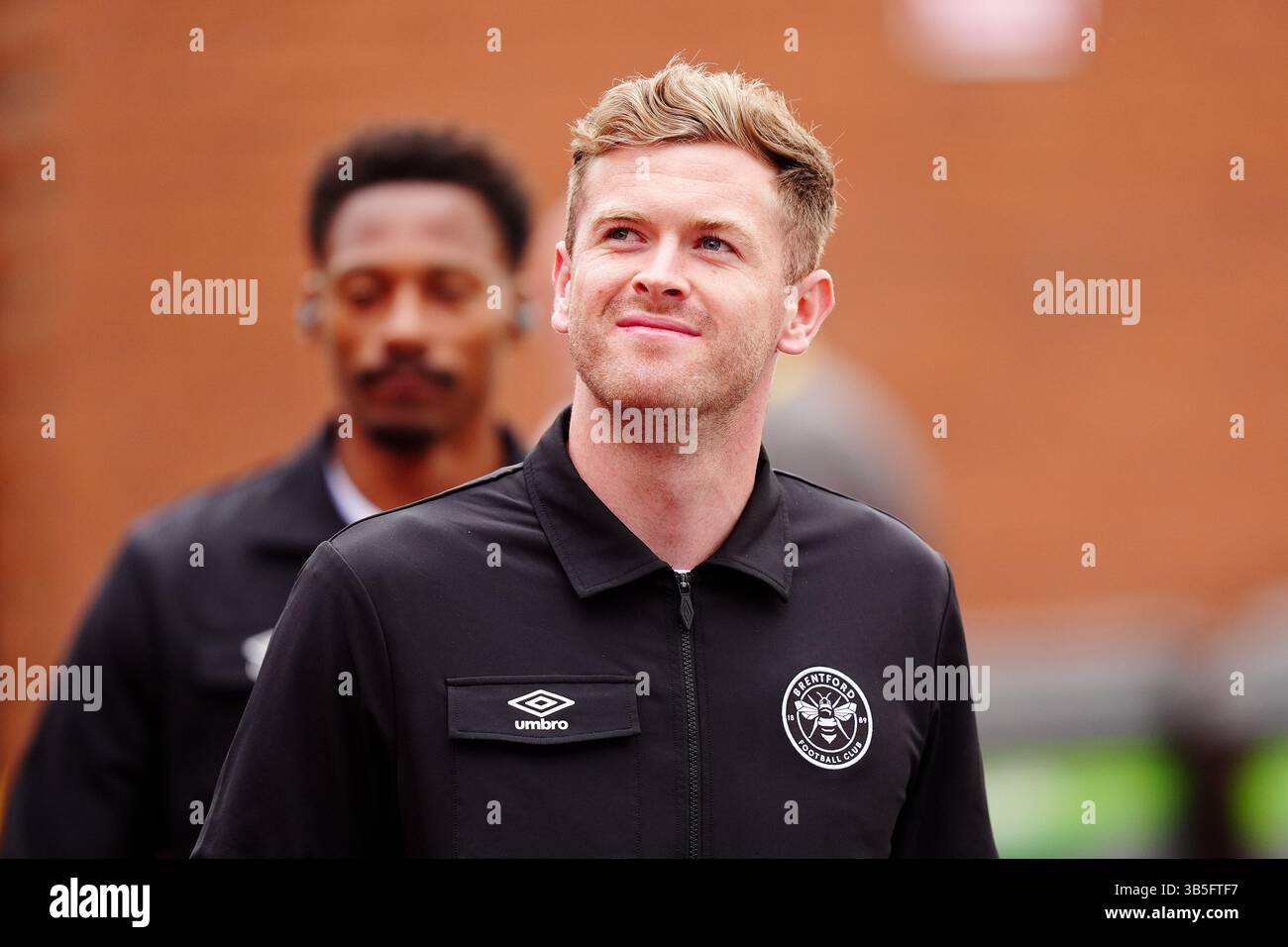 Brentford's Nathan Collins ahead of the Premier League match at City ...