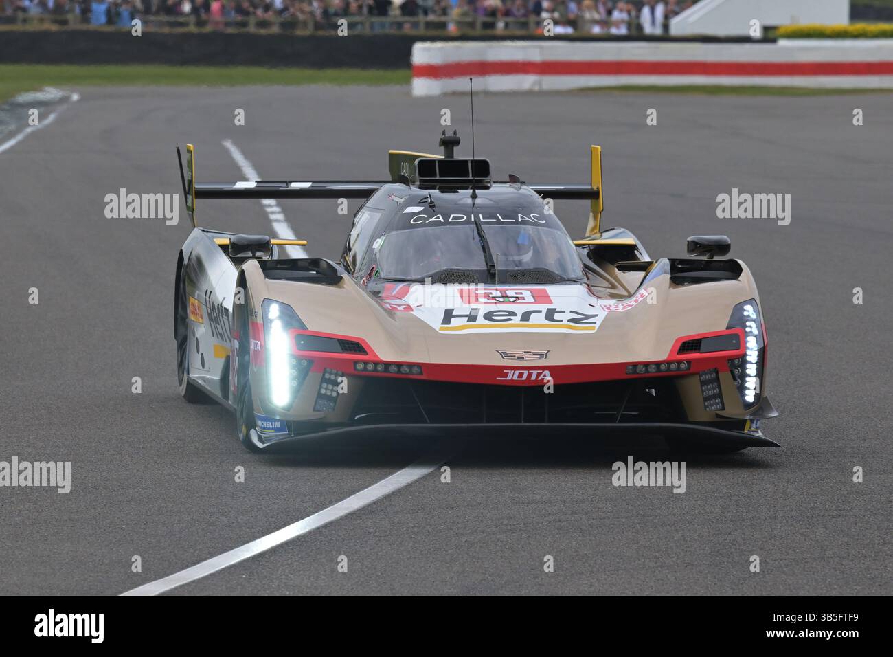 Alex Lynn at the wheel of the JOTA Cadillac V-Series R, constructed to ...