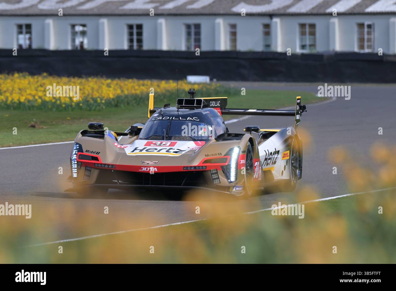 Alex Lynn at the wheel of the JOTA Cadillac V-Series R, constructed to ...