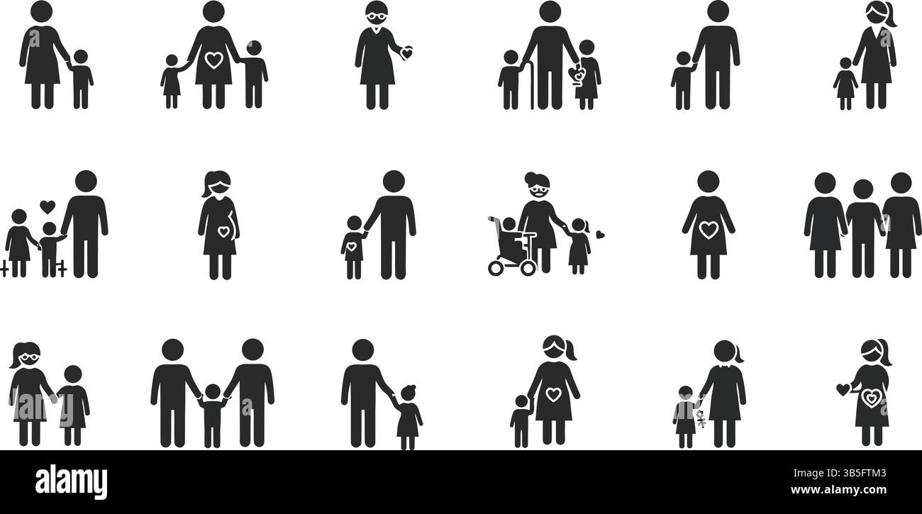Family dynamics Stock Vector Images - Alamy
