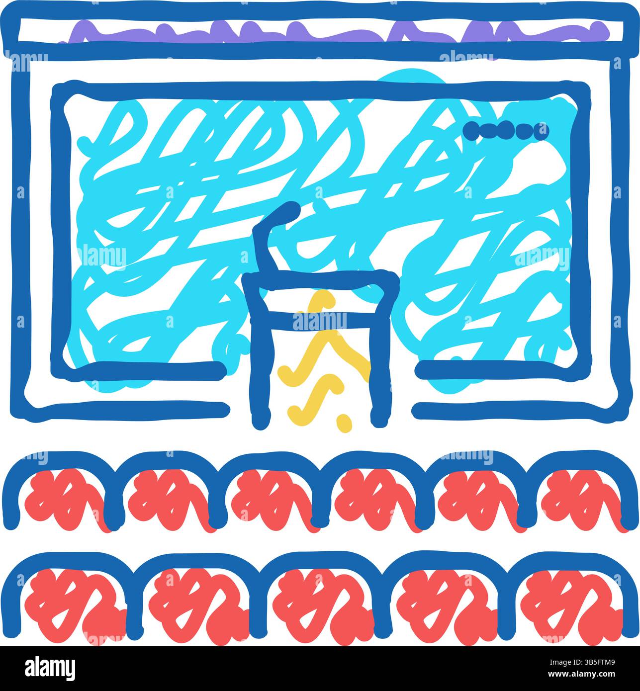 Debate hall Cut Out Stock Images & Pictures - Alamy