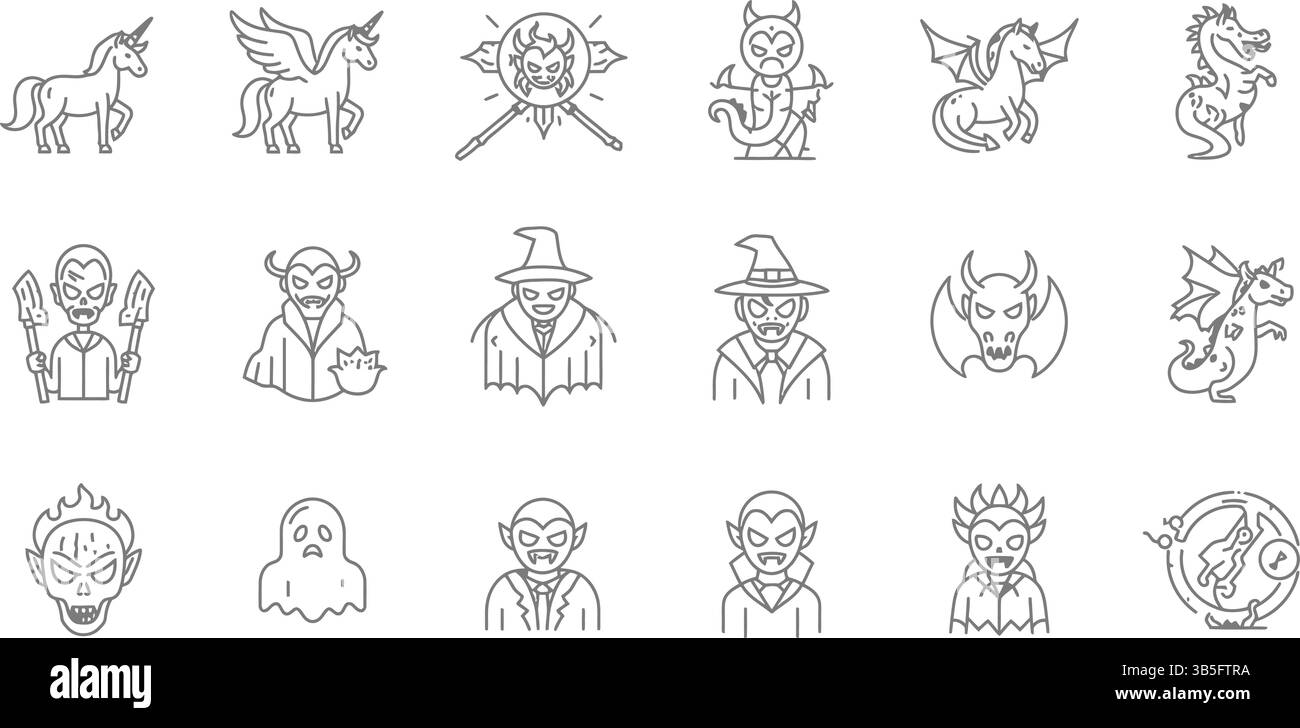 Mythical figure Stock Vector Images - Alamy