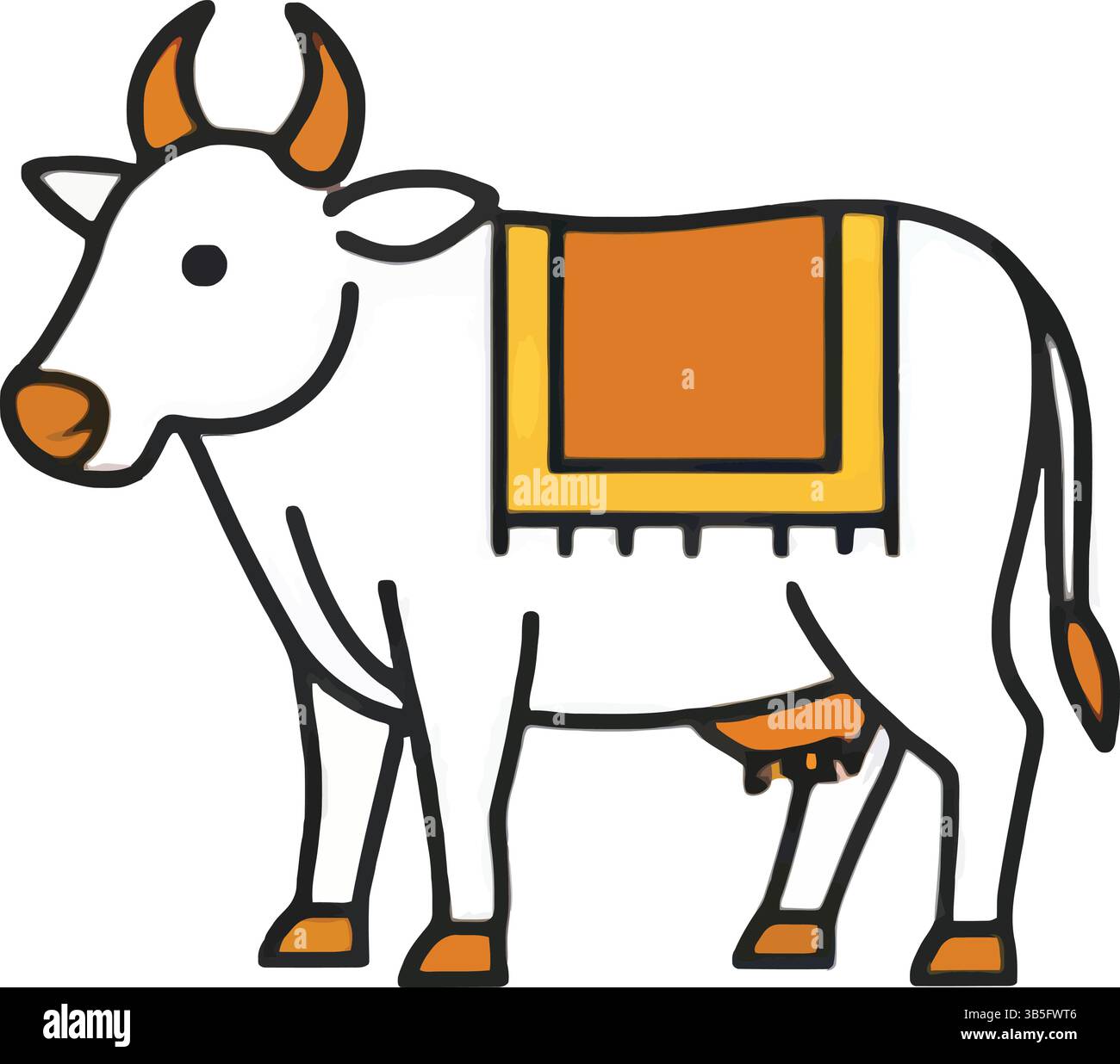 Cow animated Stock Vector Images - Alamy