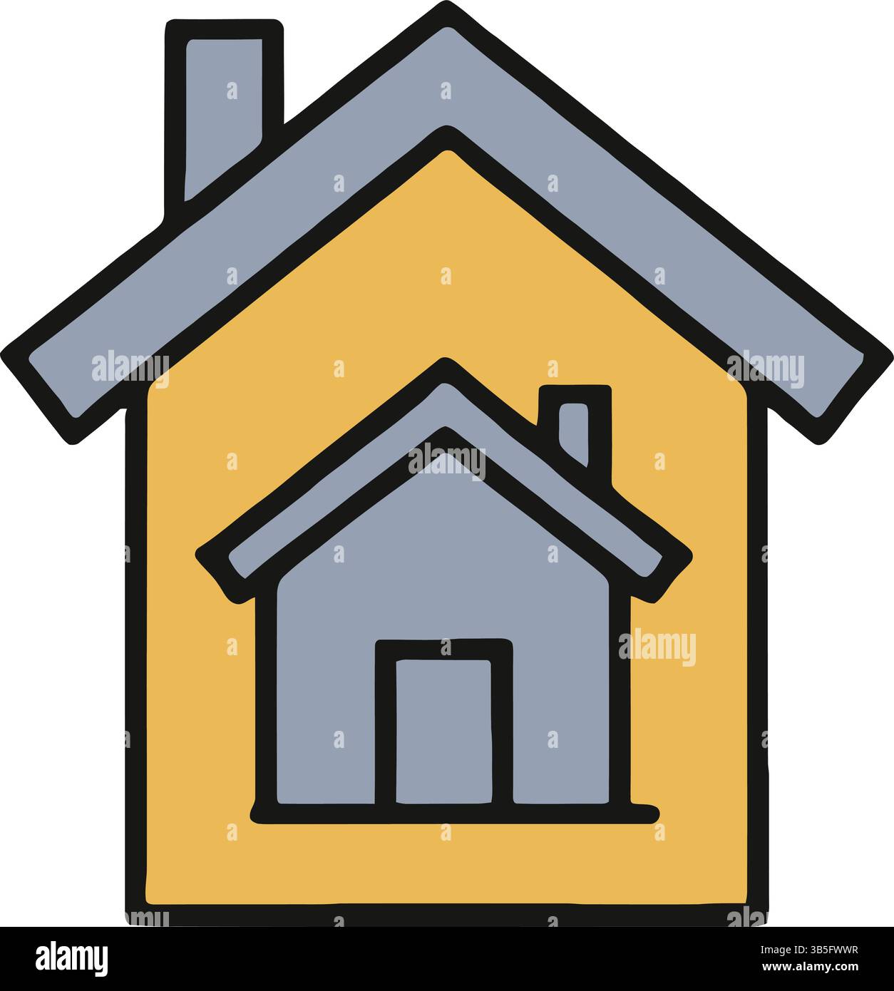 Nested homes hi-res stock photography and images - Alamy