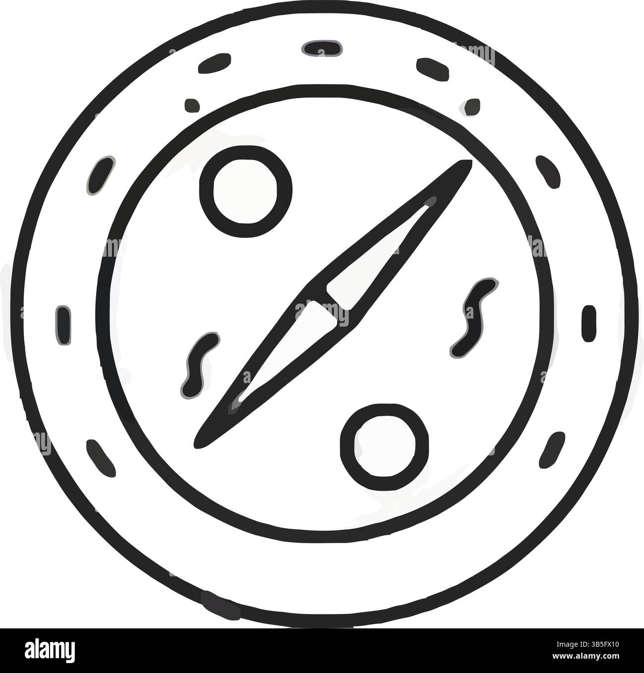 Directional markings Stock Vector Images - Alamy