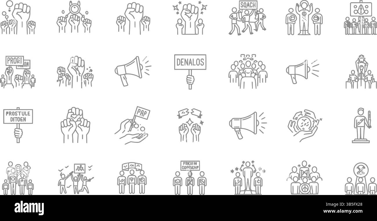 Social mobilization Stock Vector Images - Alamy