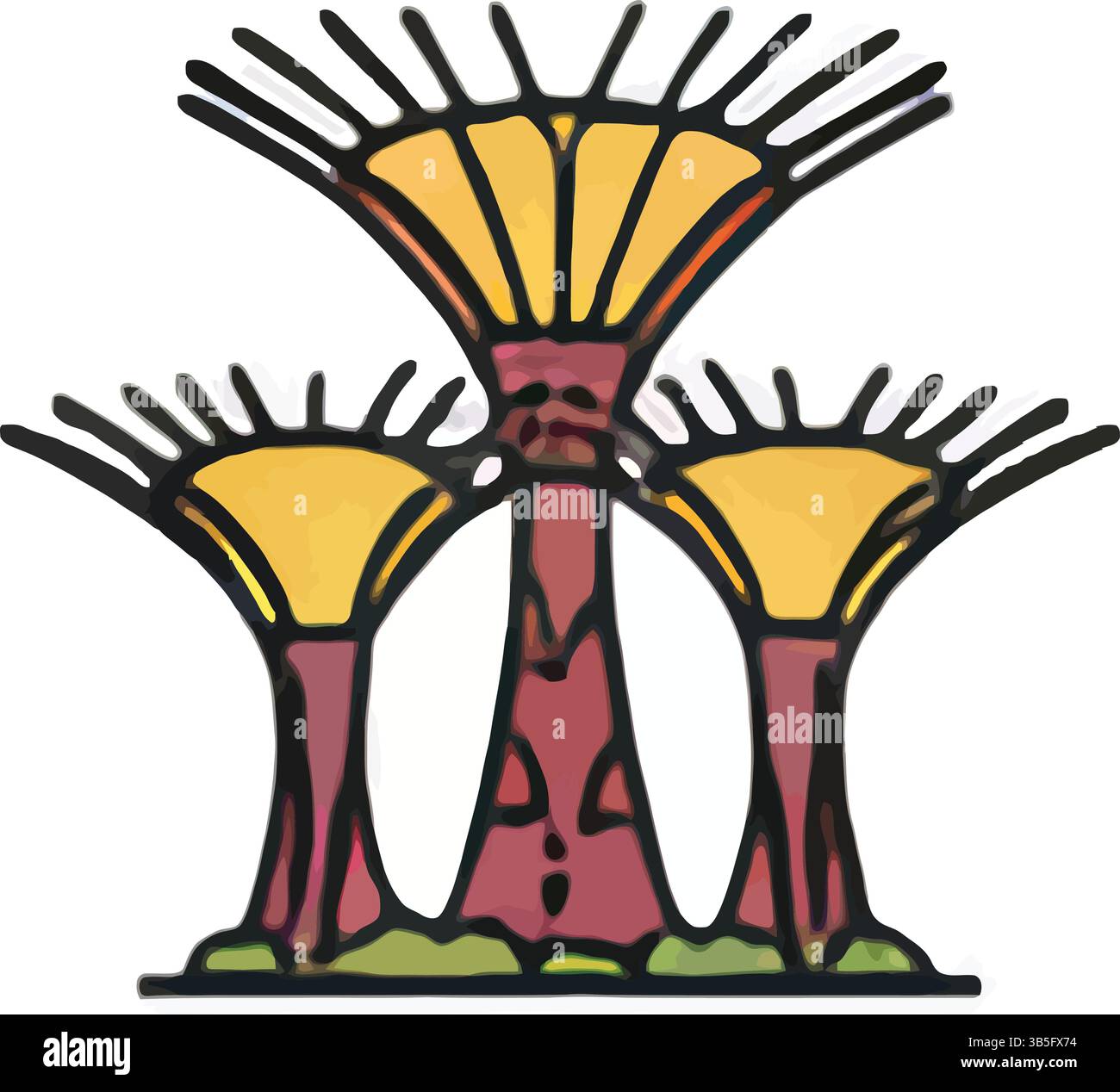 Singapore supertree Cut Out Stock Images & Pictures - Alamy