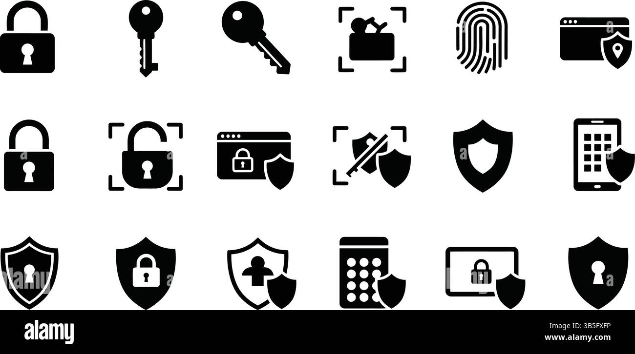 Cyber resilience vector vectors hi-res stock photography and images - Alamy