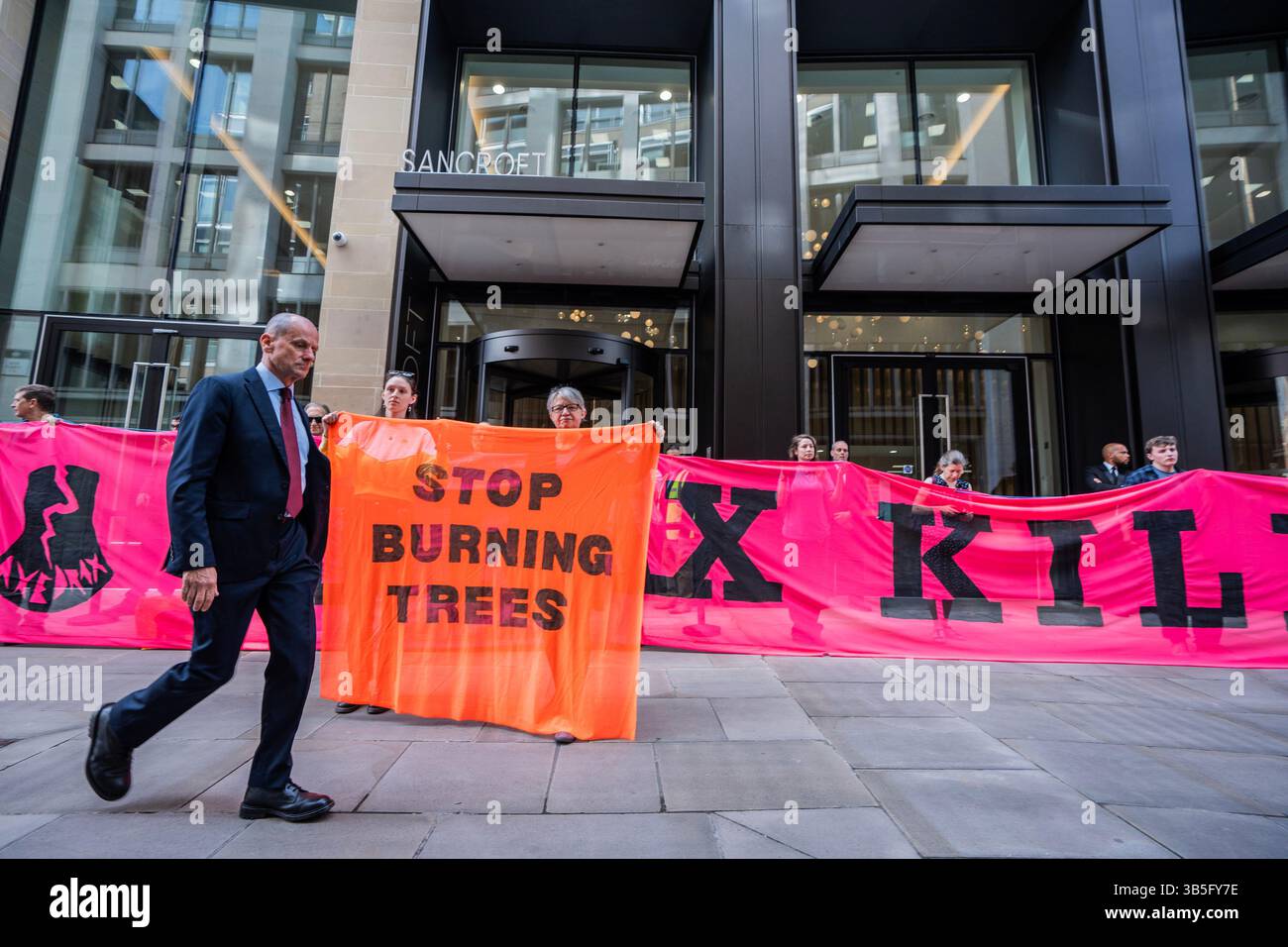 May 1, 2024, London, United Kingdom: Climate change activists from ...