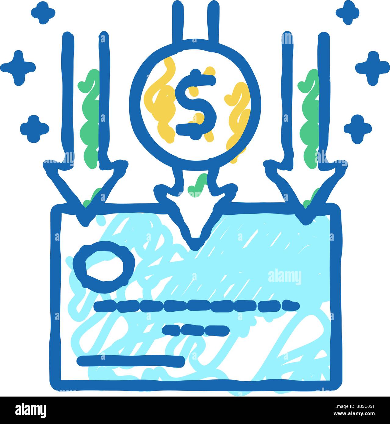 enrollment card icon doodle illustration Stock Vector Image & Art - Alamy