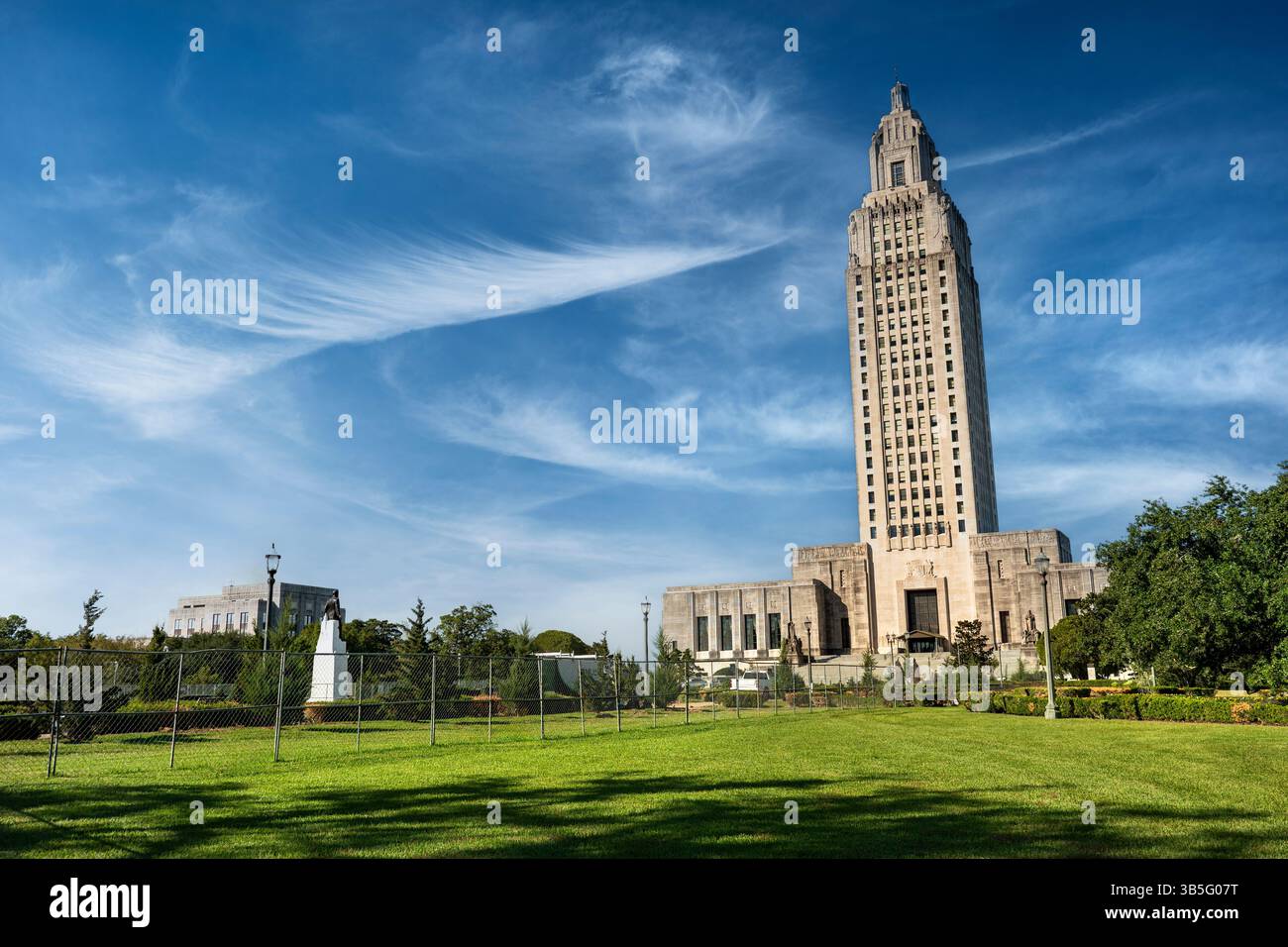 Baton Rouge Louisiana State Capitol Building Stock Photo - Alamy