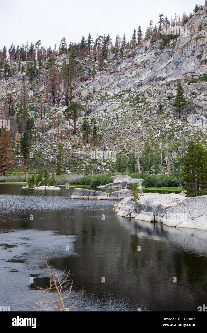 High Elevation Mountain Lake in the Fall Stock Photo - Alamy