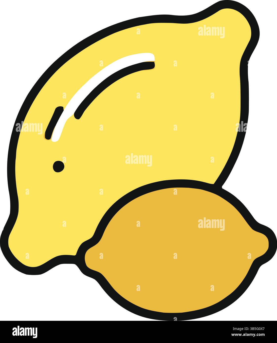 Lemon zest Stock Vector Images - Alamy